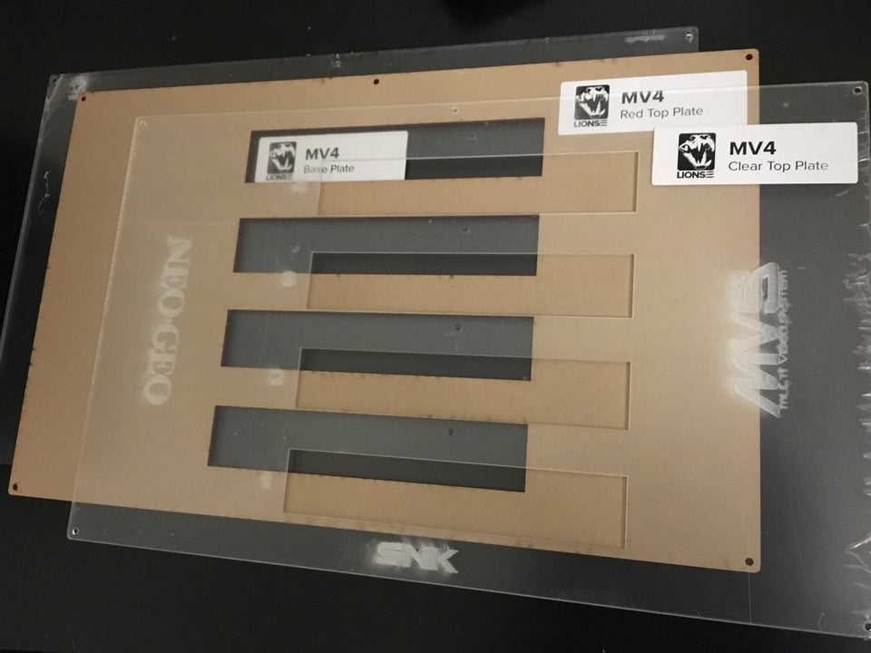 NEO-GEO MV4 Top & Bottom Plates – Lions3